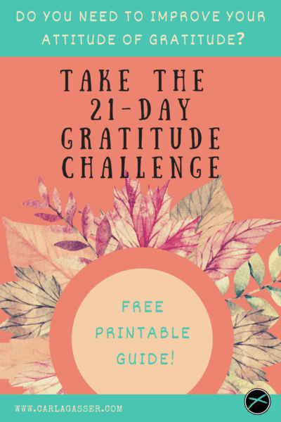 21 Day Gratitude Challenge || FREE PRINTABLE