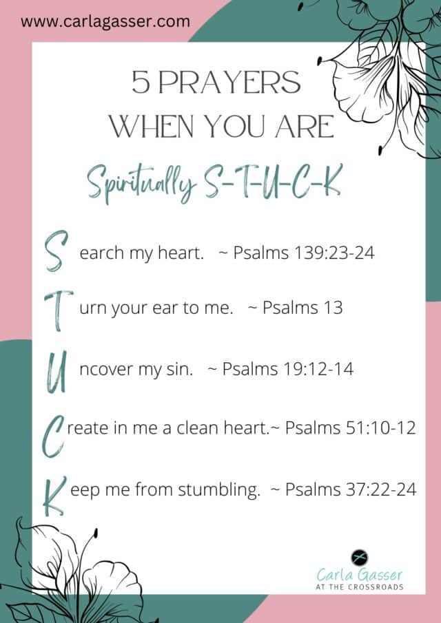 Feeling Spiritual Stuck? 5 Ways to Pray (Free Printable)